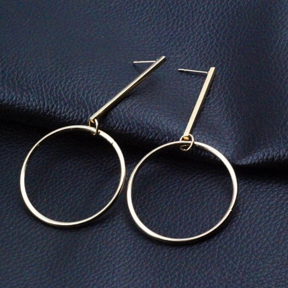 Jewelry | Dangle Hoop Earrings | Poshmark